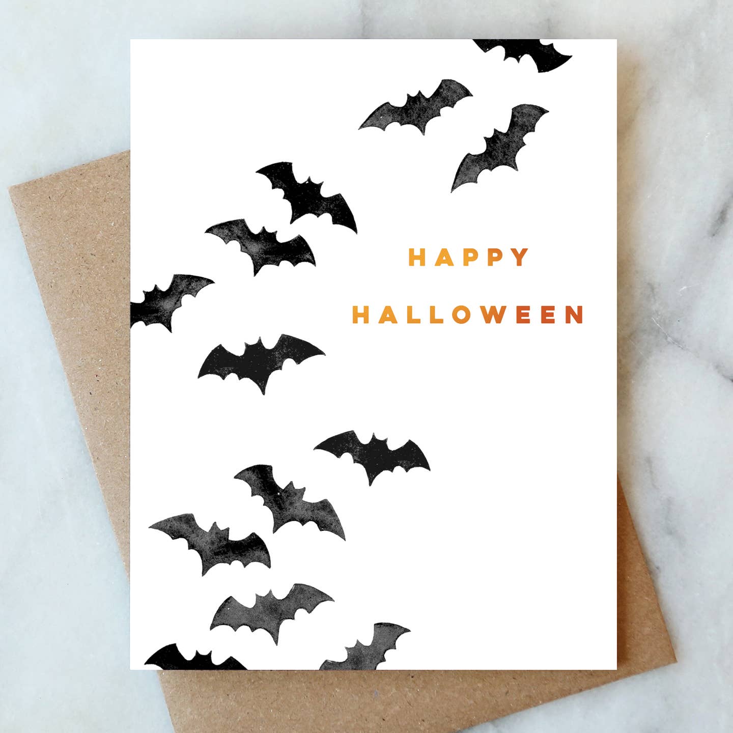 Bats Halloween Card – Merrymaker Fine Paper