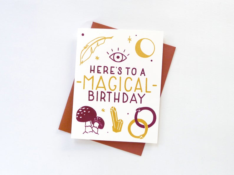 Magical Birthday Card – Merrymaker Fine Paper