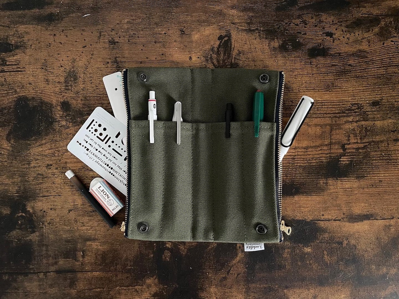 Luddite Folding Pen Case – Merrymaker Fine Paper