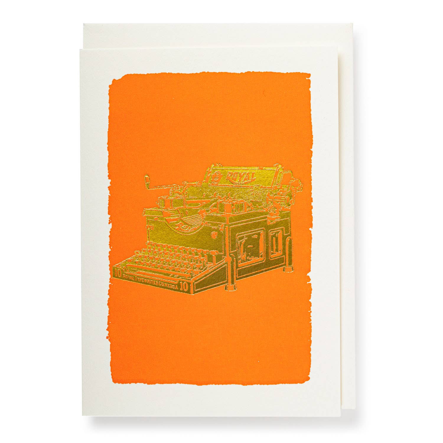 Typewriter Notelet Card – Merrymaker Fine Paper