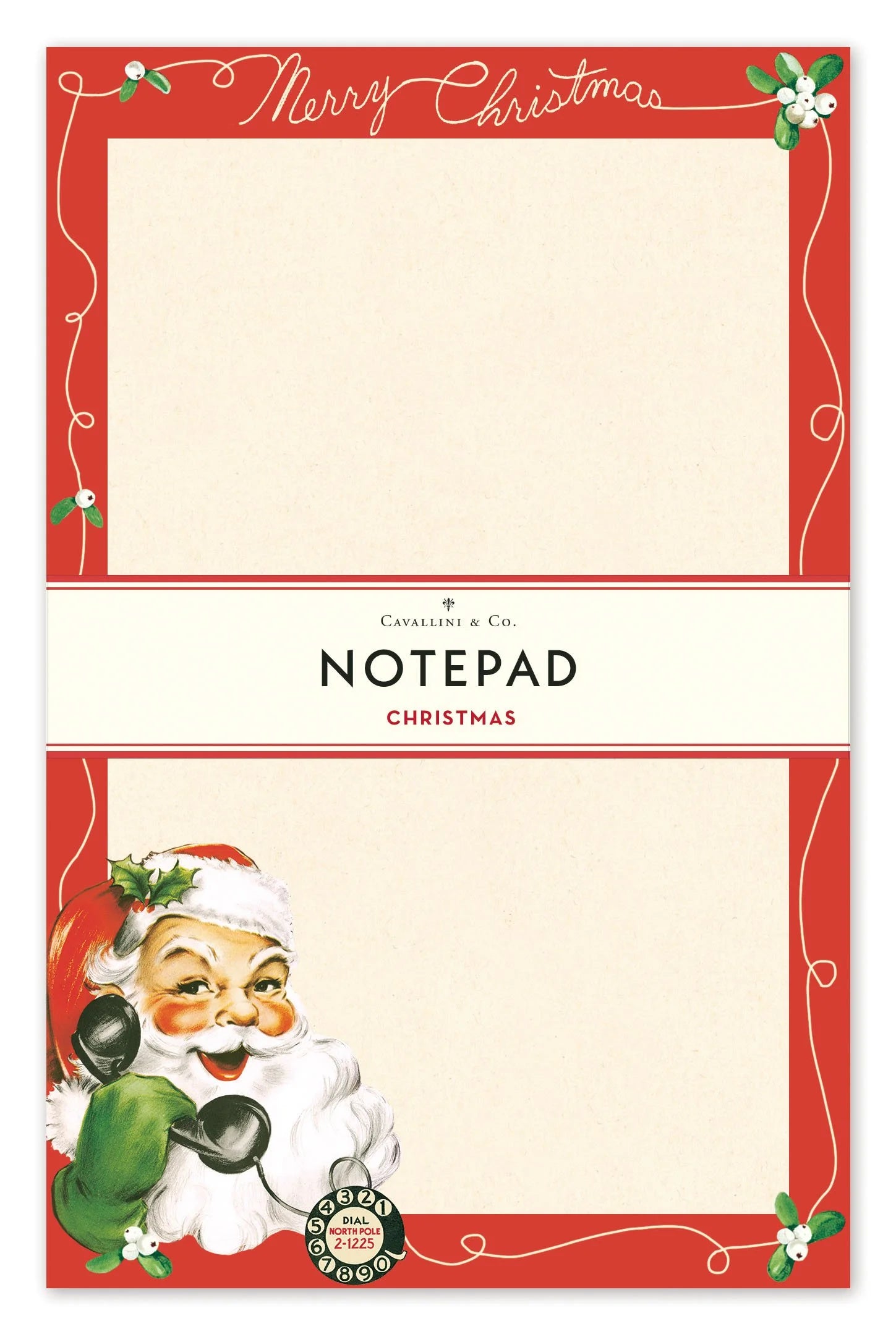 Santa Claus Notepad – Merrymaker Fine Paper