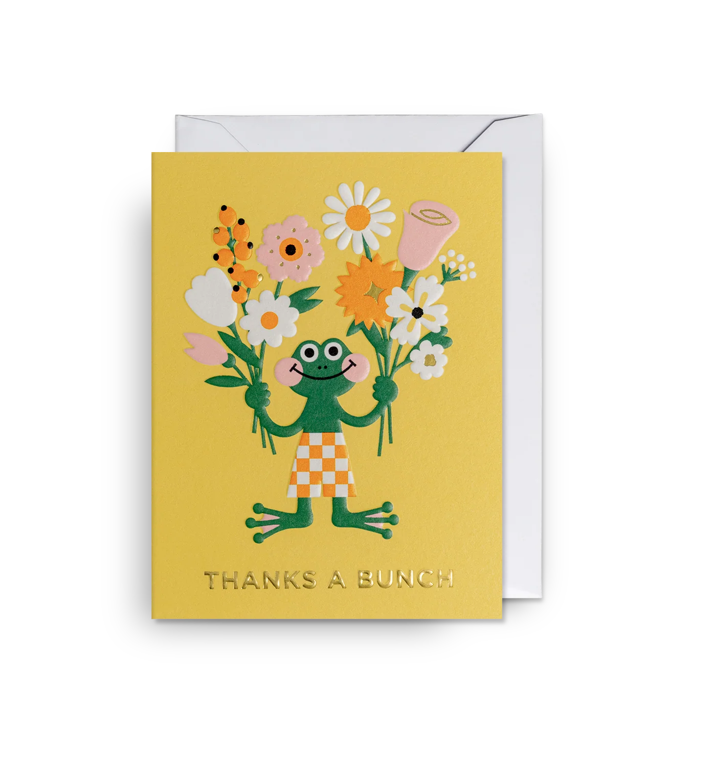 Thanks a Bunch Mini Card – Merrymaker Fine Paper