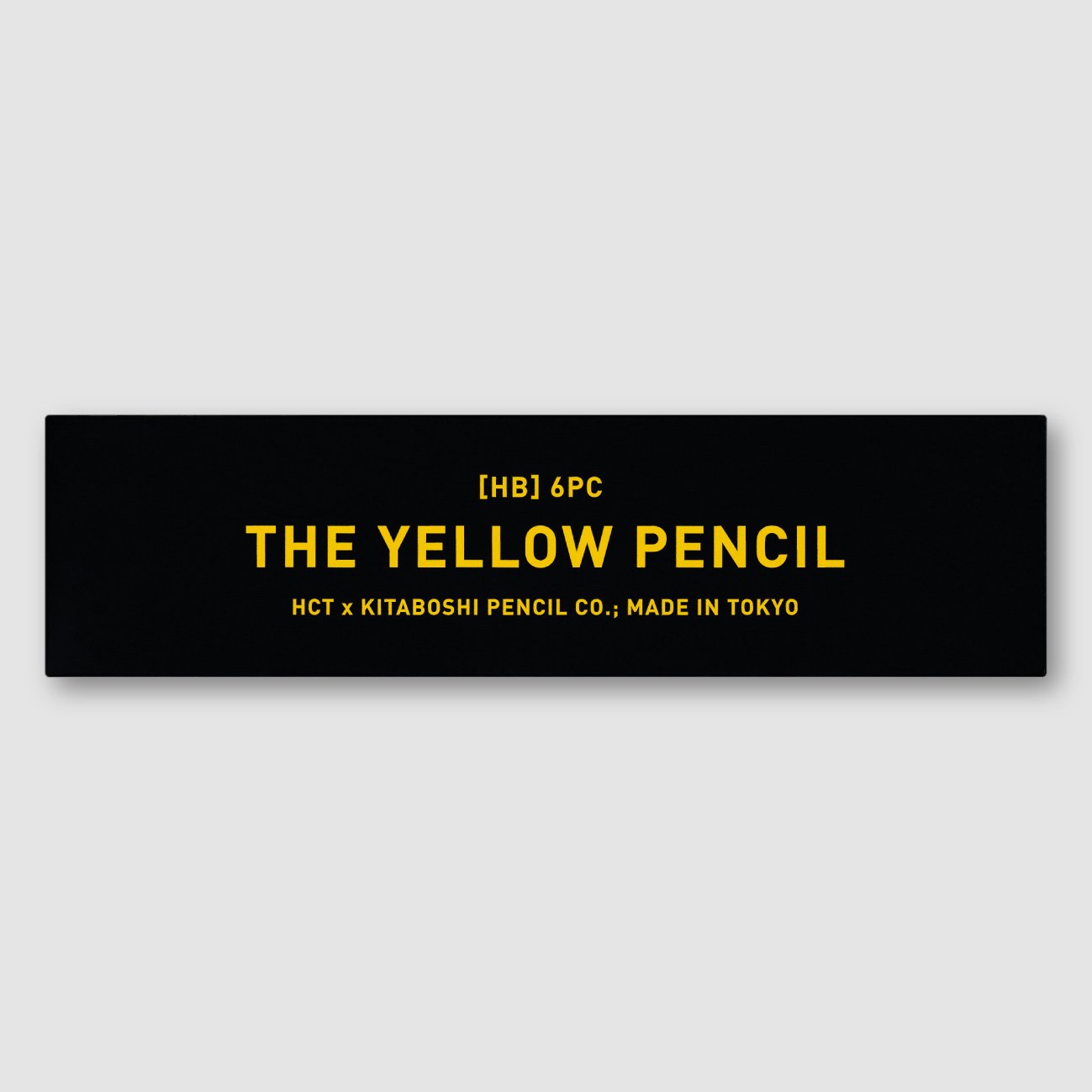 "The Yellow Pencil" HB 6PC Set – Merrymaker Fine Paper