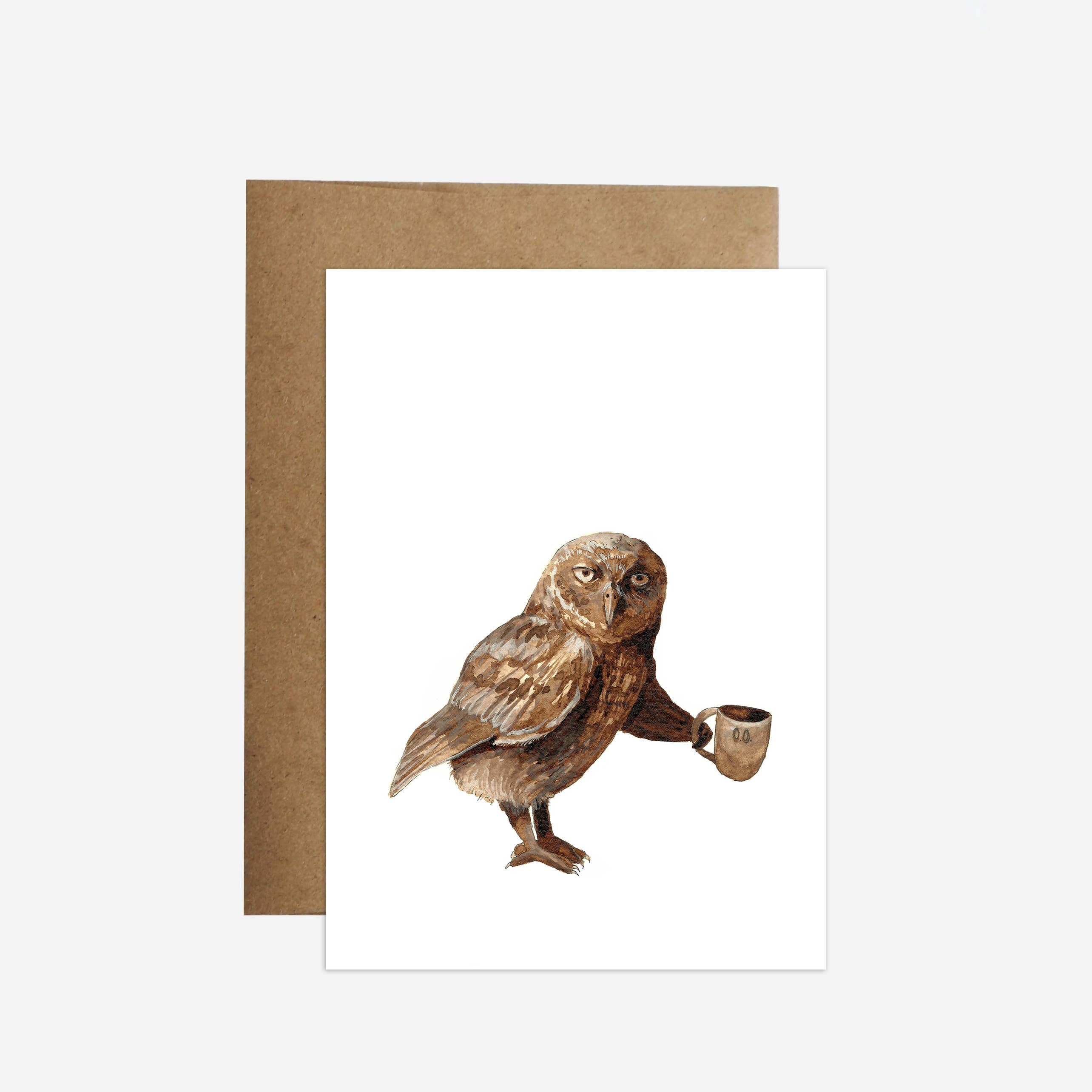 Owl - Critters and Cups – Merrymaker Fine Paper