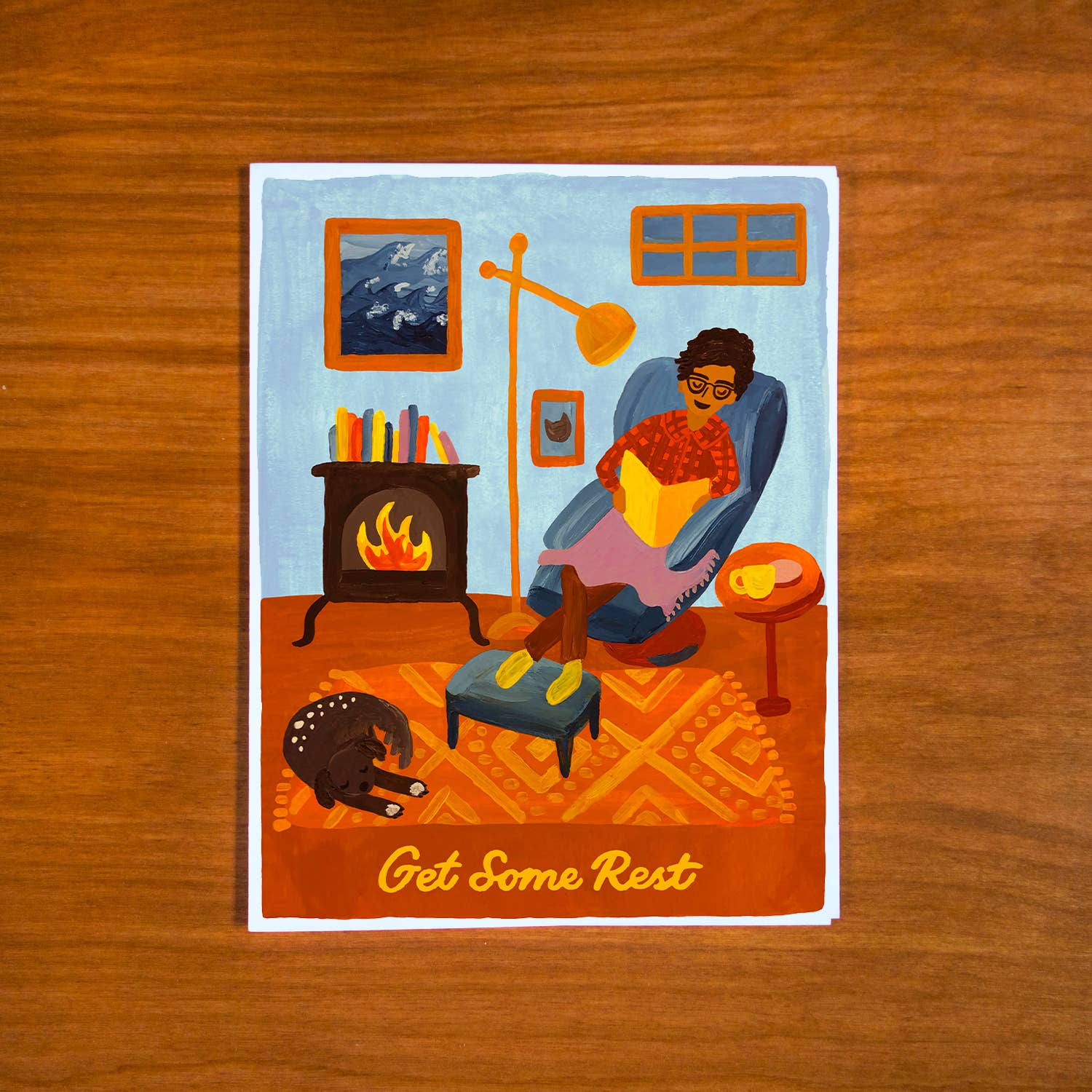 Rest Greeting Card – Merrymaker Fine Paper