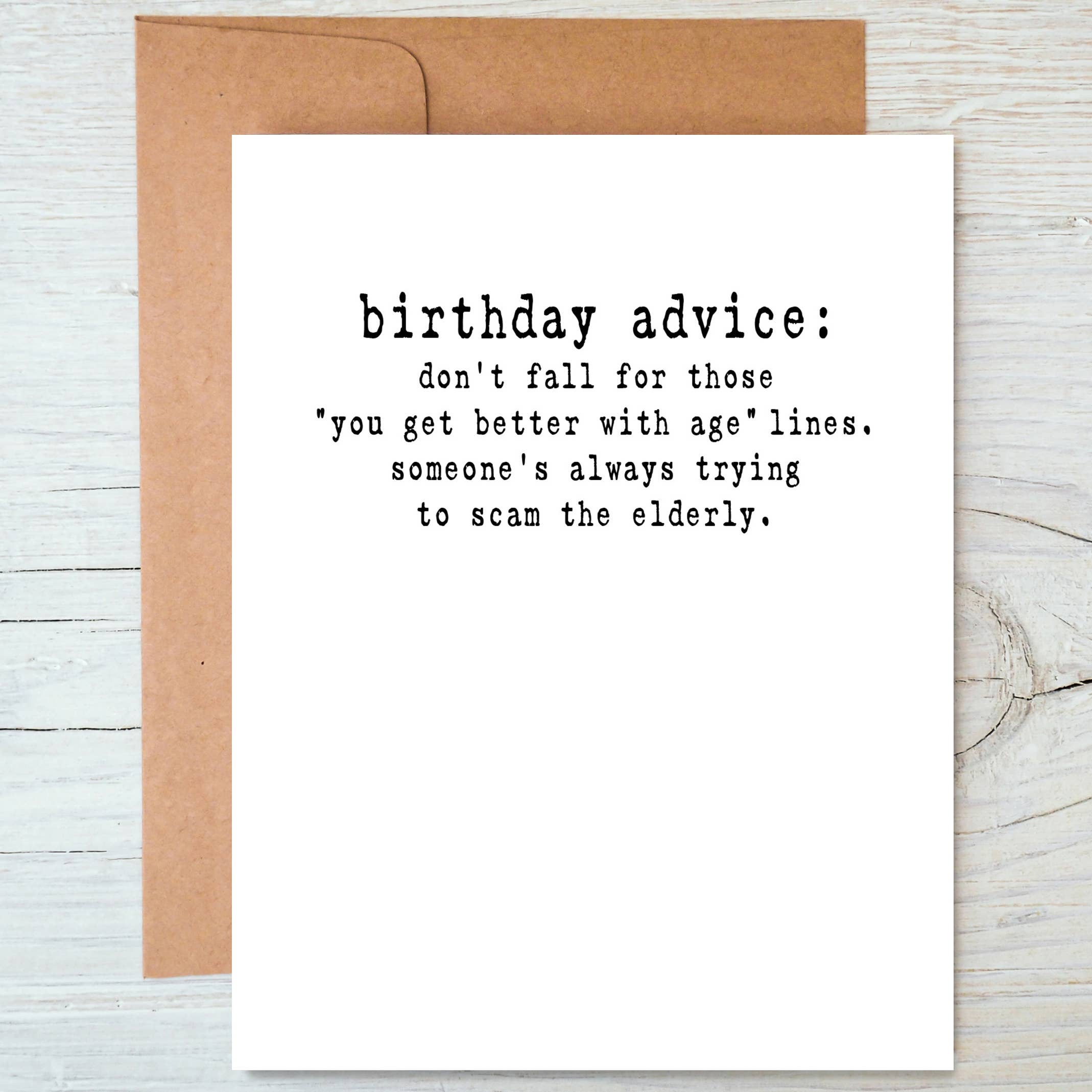 Scam Funny Birthday Card – Merrymaker Fine Paper