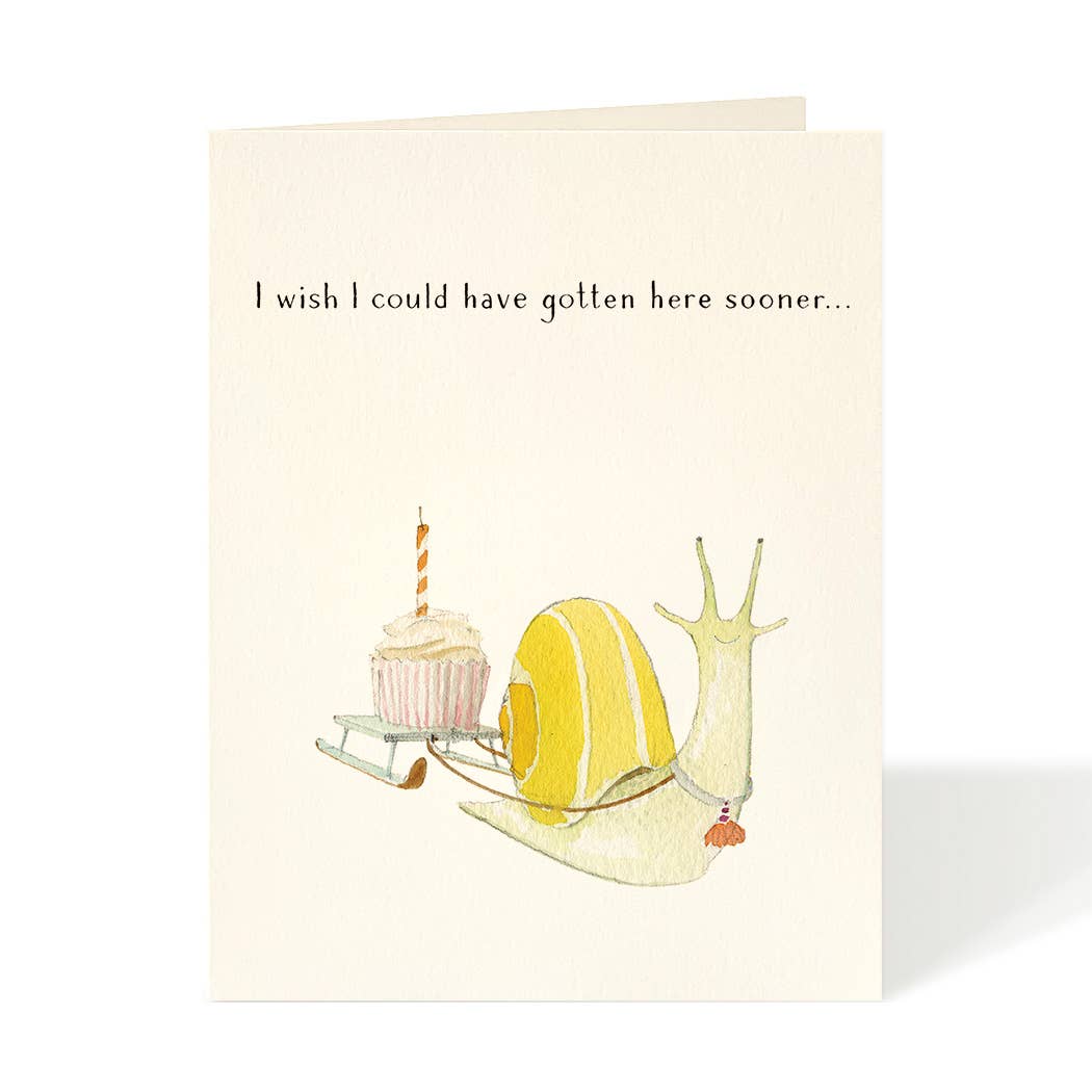 Snail Mail -- Birthday Card – Merrymaker Fine Paper