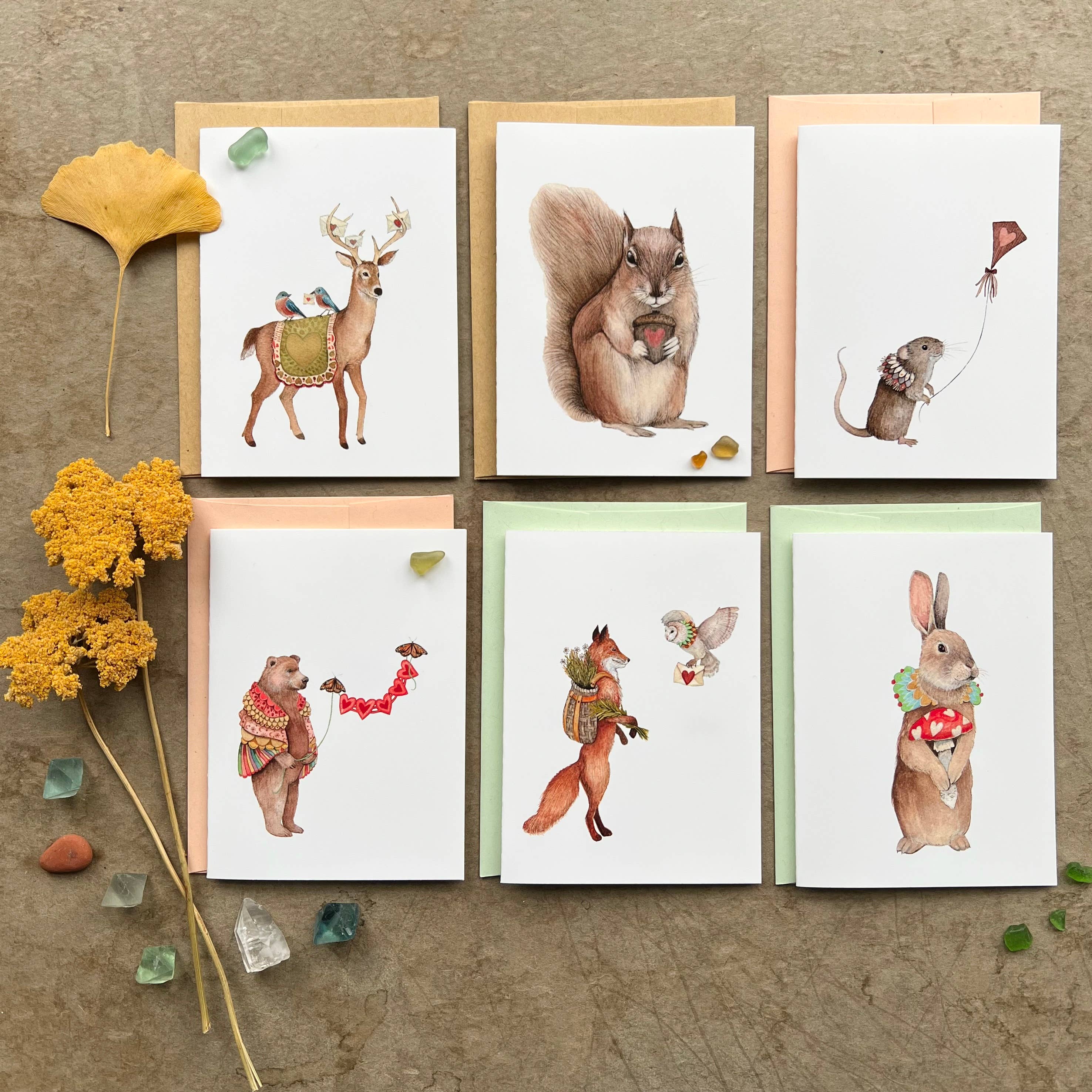 Lovely Messages - Small Card Pack – Merrymaker Fine Paper