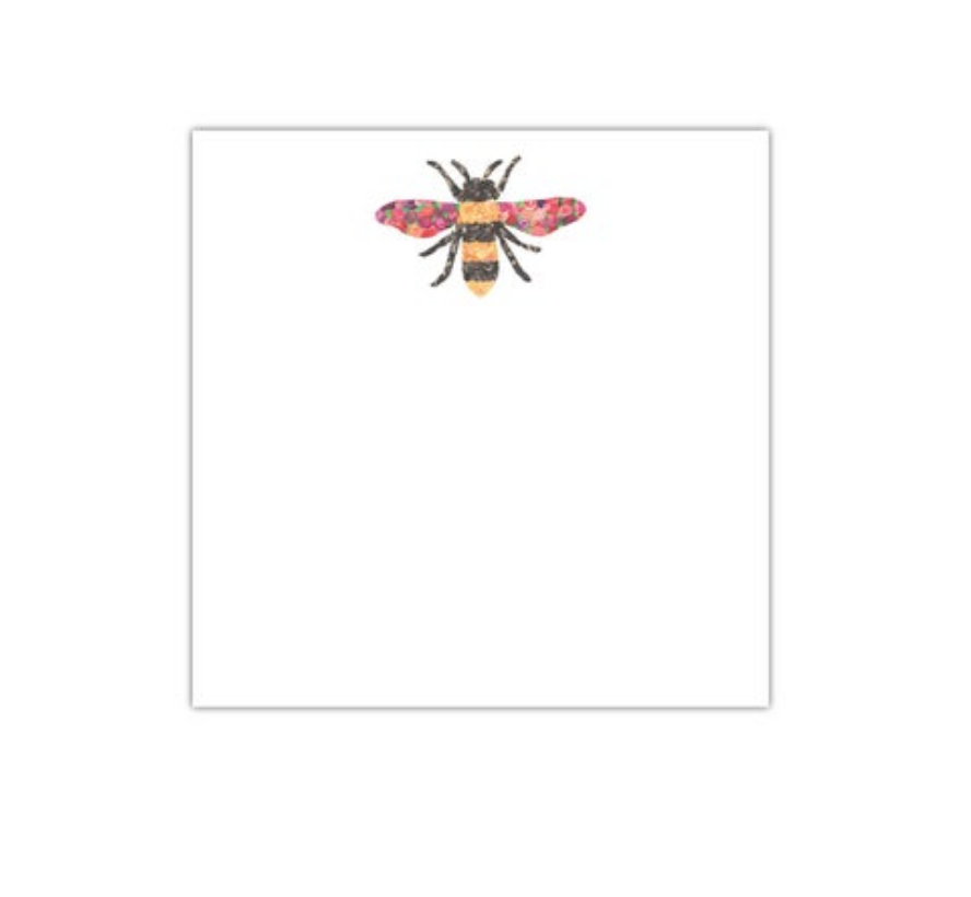 Honey Bee Sticky Notes - The Farming Artist – Merrymaker Fine Paper