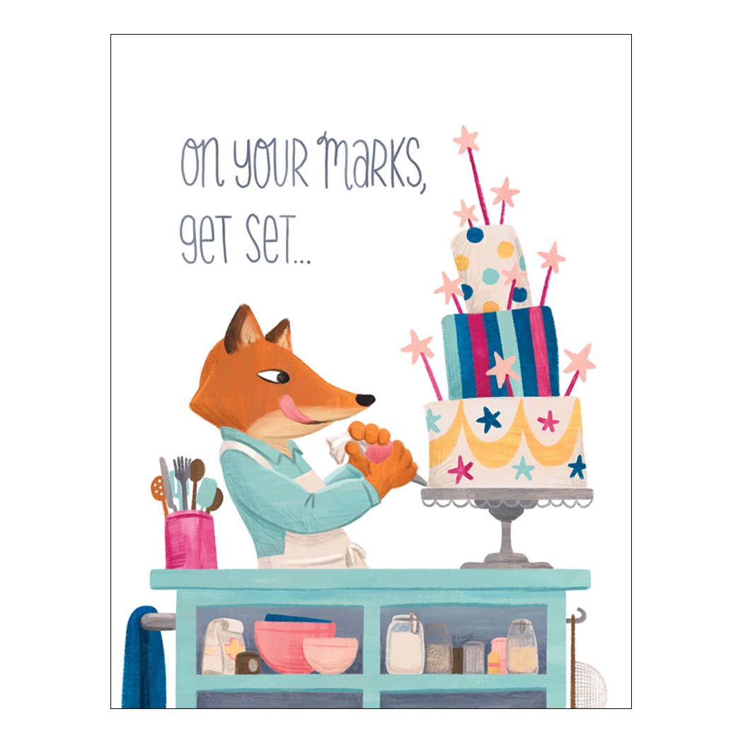 British Bake-Off Birthday Card – Merrymaker Fine Paper