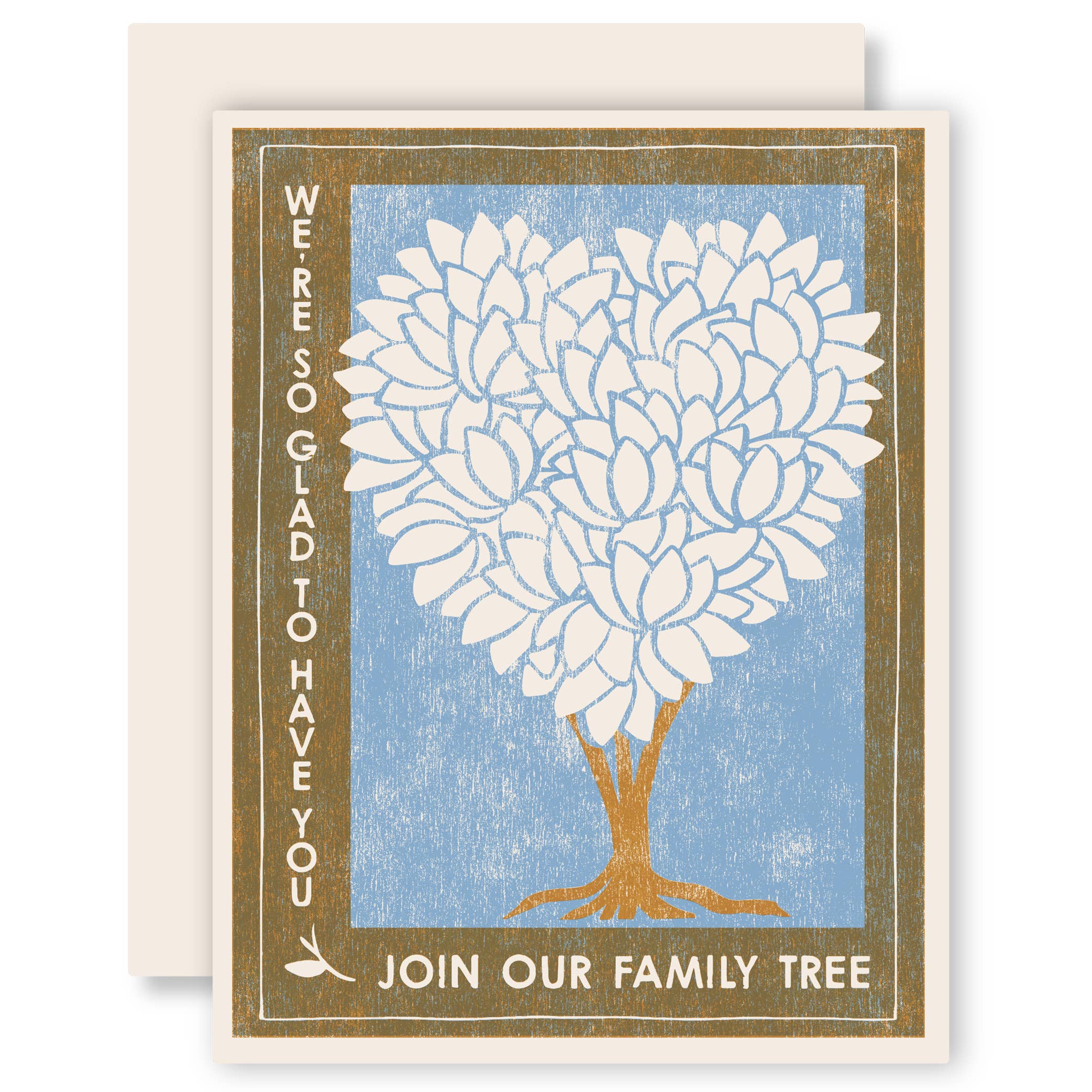 Family Tree Letterpress Card – Merrymaker Fine Paper