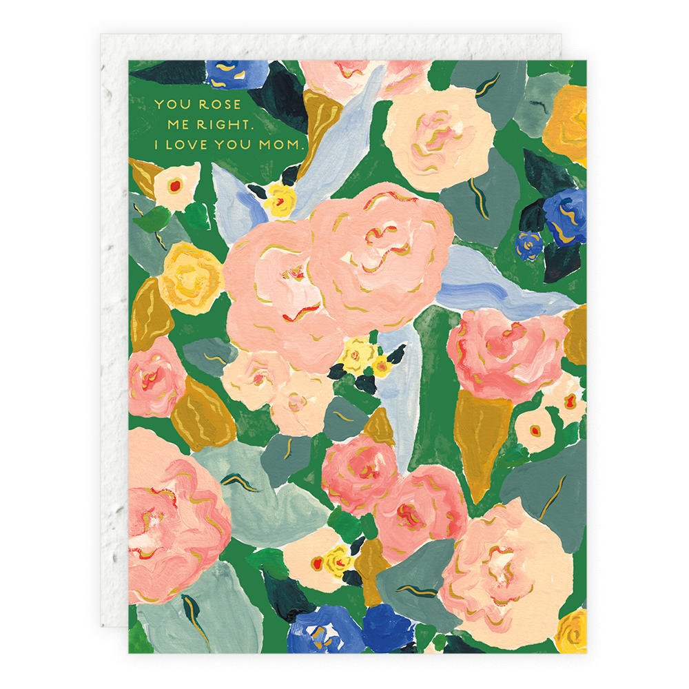 Rose Card – Merrymaker Fine Paper